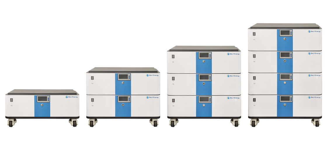 Stackable Lithium Battery 48V100Ah Long Cycle Life For Home Energy ...