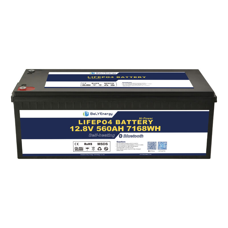 LiFePO4 12V 560AH Lithium Battery With 300A Current BMS With BT And ...