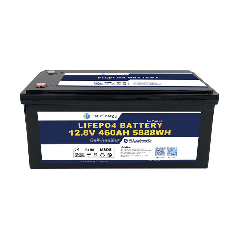 LiFePO4 Lithium Battery 12V 460AH With 200A Current BMS With BT And ...