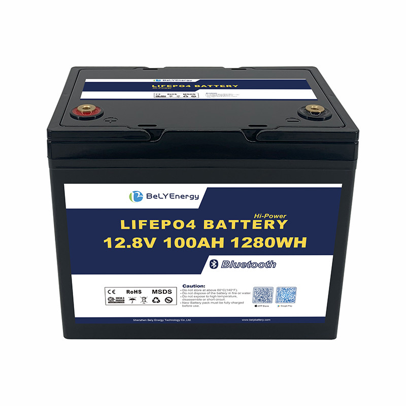 IP65 Waterproof 3.5V Cells Balancing Lithium Battery 12V100Ah Solar ...